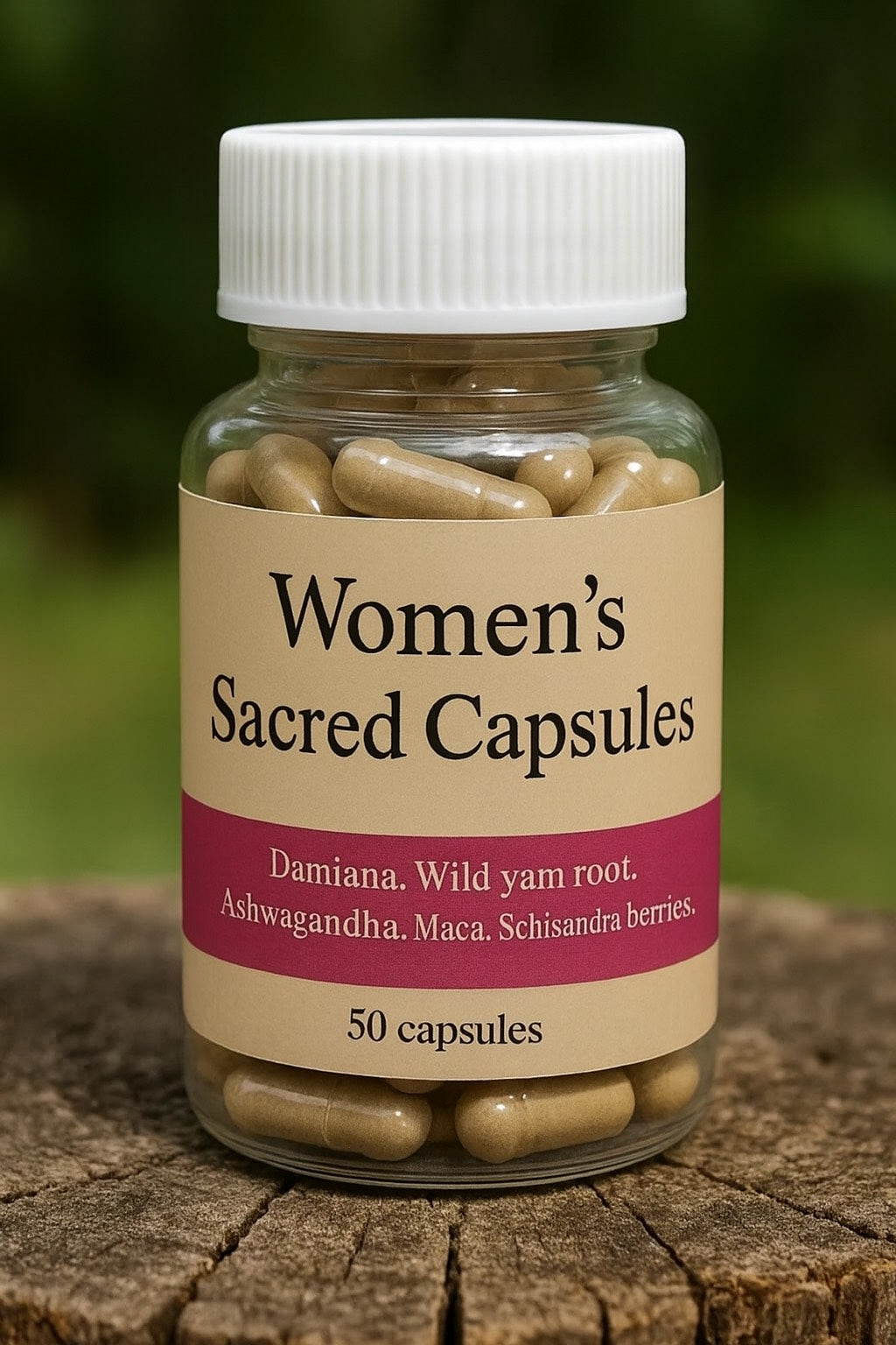 Women's Sacred Capsules – Herbal Holistic Wellness